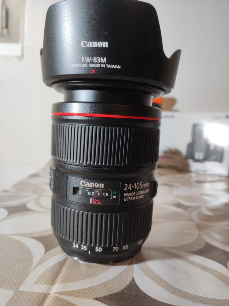 Canon EOS 250d + EF 24-105mm f/4L IS II USM + EF-S 18-55mm f/4-5.6 IS - Usato Fotografico